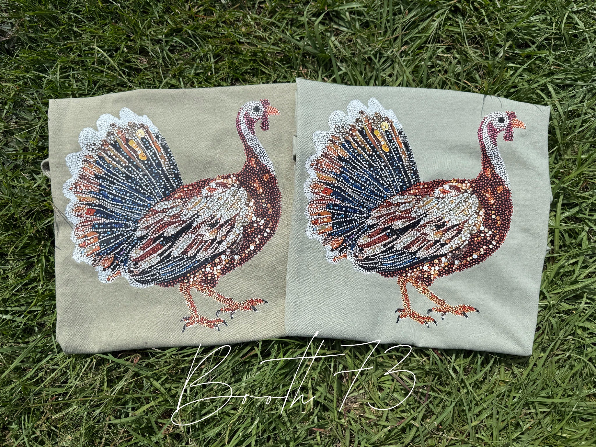 Faux Sequin Turkey Tee – Booth 73